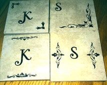 Popular items for ceramic coasters on Etsy