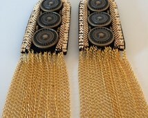Popular items for shoulder epaulets on Etsy