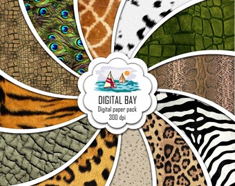 African animal print | Etsy