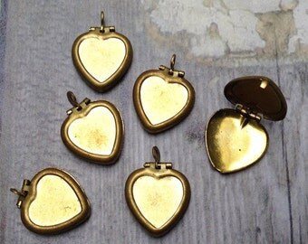 Vintage heart locket | Etsy