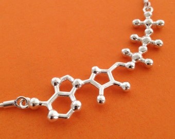 friendship necklace set DNA and RNA base pairs by molecularmuse