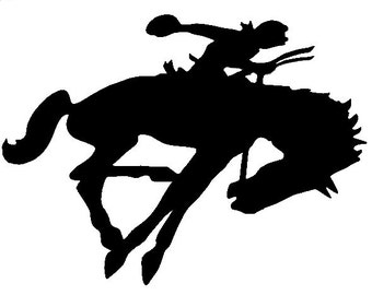 Rodeo silhouette | Etsy