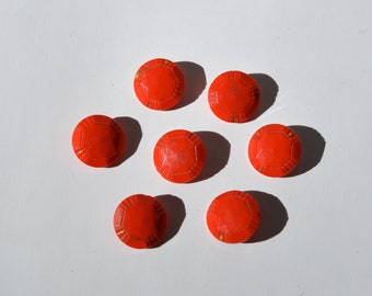 Items similar to 5 Bat Sewing Buttons. Vampire Bat Handmade Buttons ...