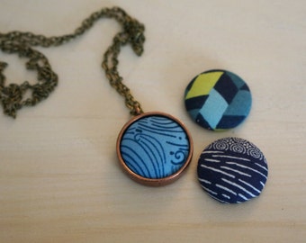 Magnetic Interchangeable Insert for Pendant Tray Necklace