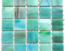 Popular items for blue green tile on Etsy