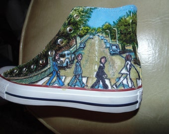 Beatles converse | Etsy