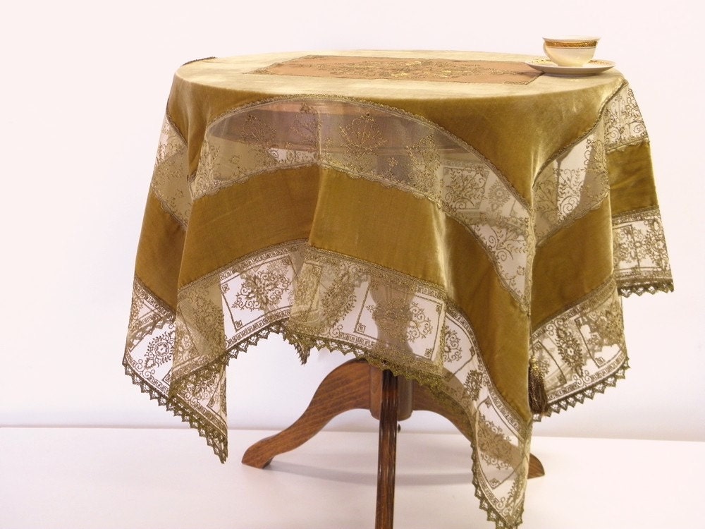 Bronze Tablecloth