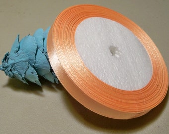 Peach ribbon | Etsy