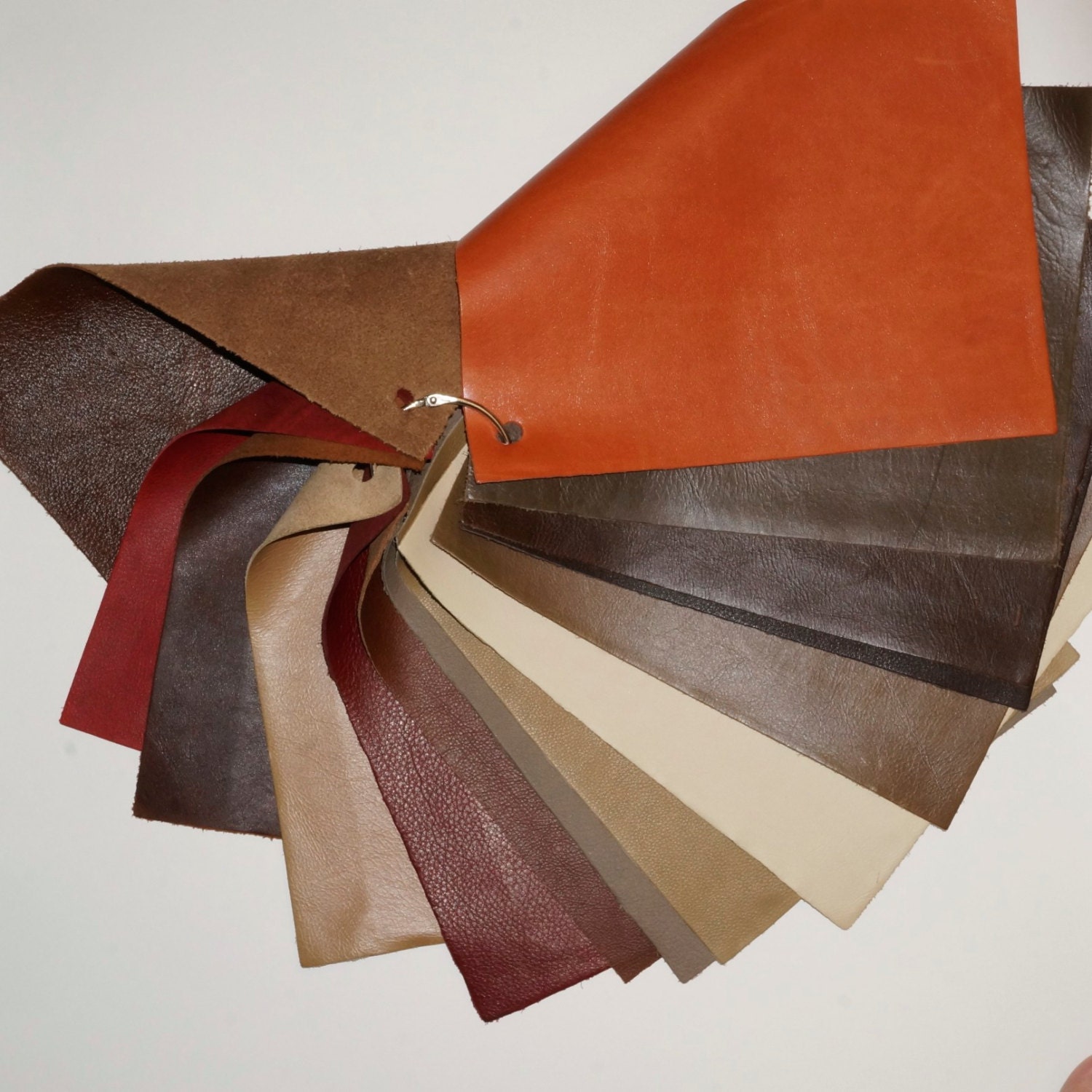 Leather Samples Lot. Craft Supply. Leather craft No.0033 – Haute Juice