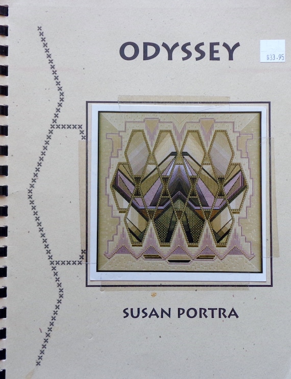 Susan Portra ODYSSEY Needlepoint Pattern Book & Instructions