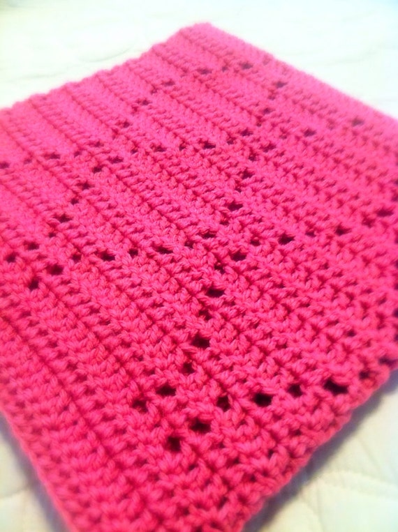 Crochet Afghan Pattern Rippling Diamonds