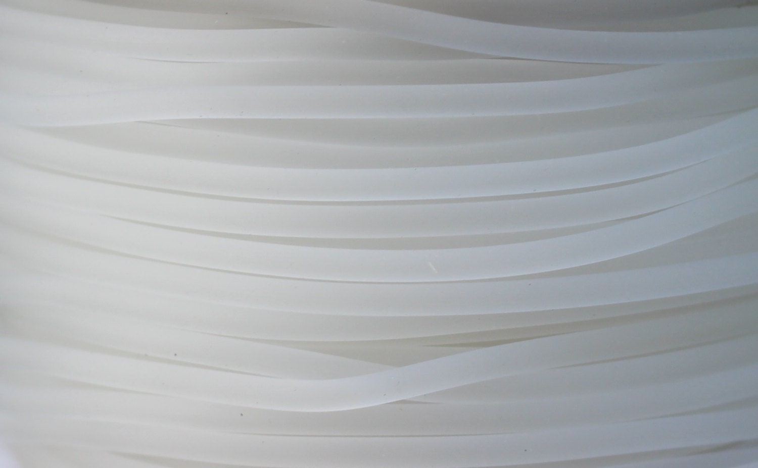 2mm Clear Rubber Cord Solid Round Synthetic Rubber 5 Yards