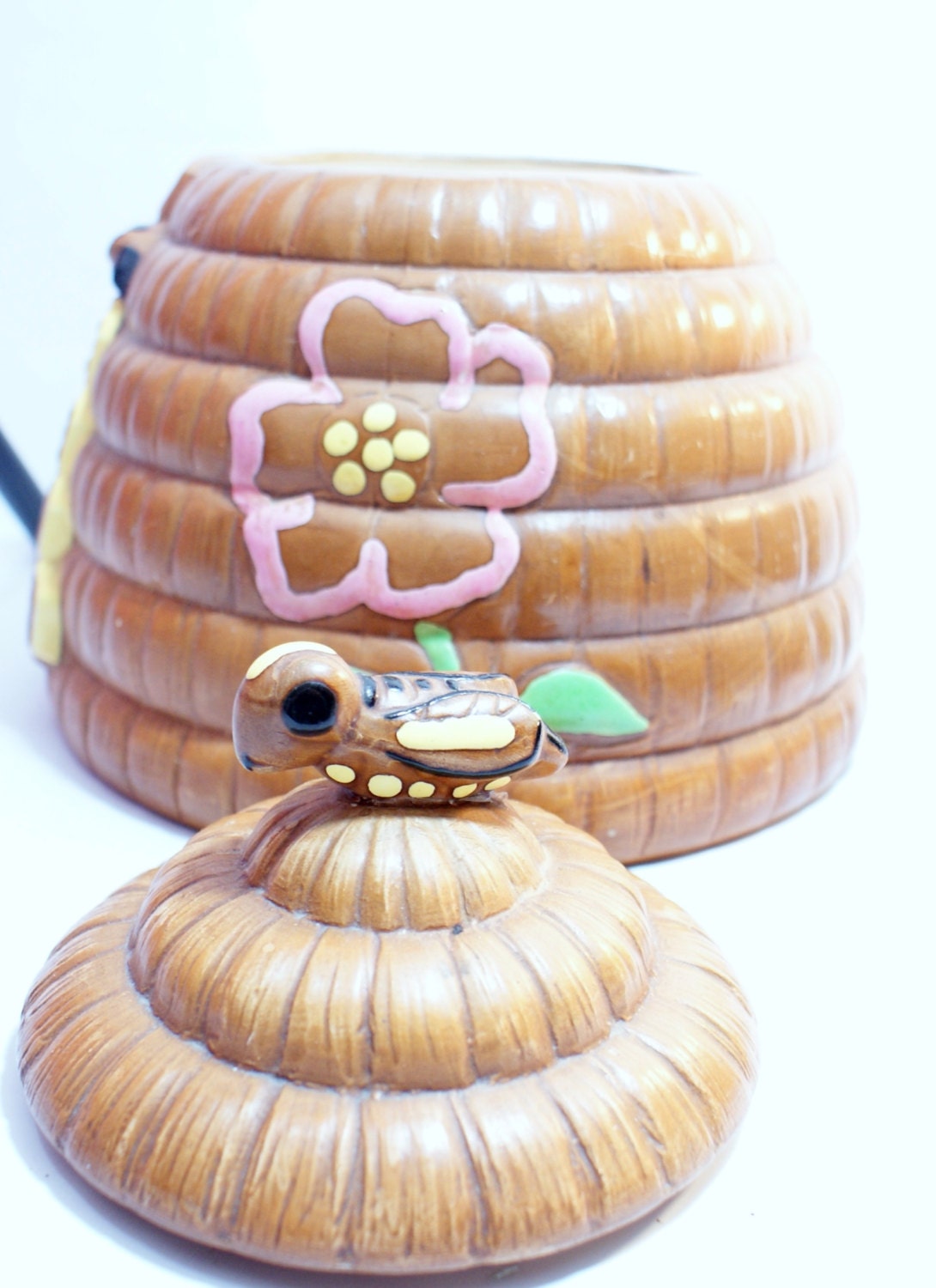 Cookie Jar Beehive Vintage William H. Hirsch by DoorCountyVintage