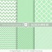 Mint Green Digital Backgrounds Digital Papers Mint Textures