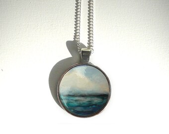 Popular items for ocean pendant on Etsy
