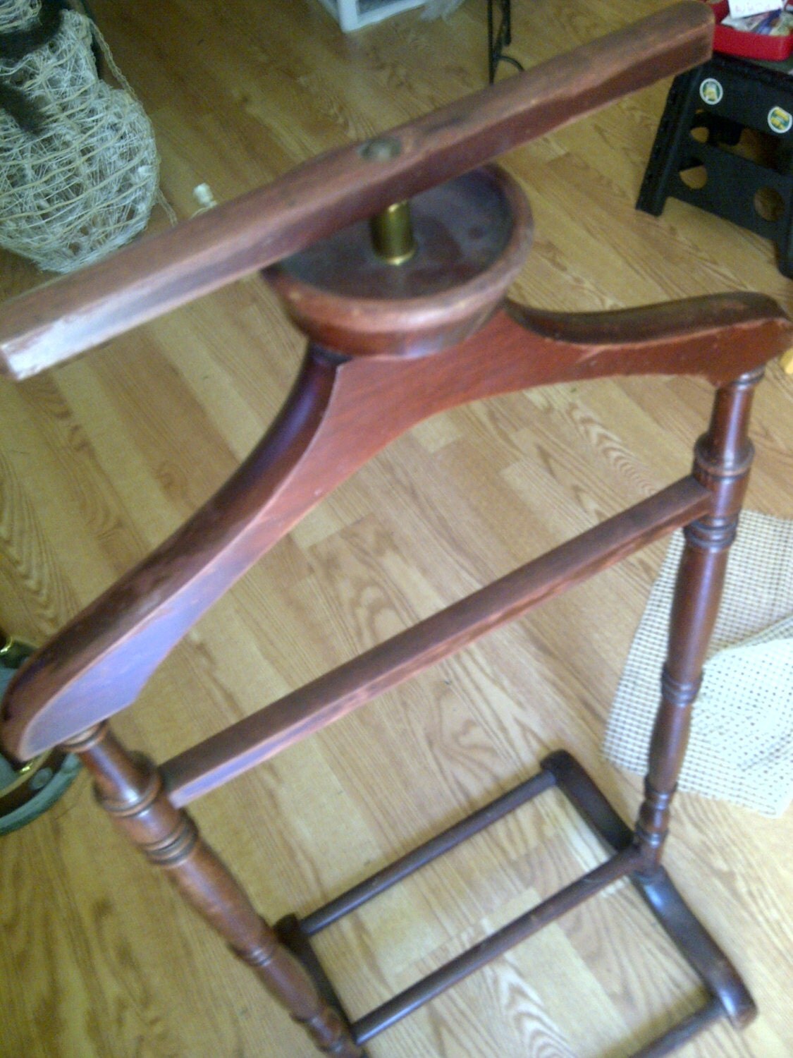 Vintage Solid wood coat butler – Haute Juice