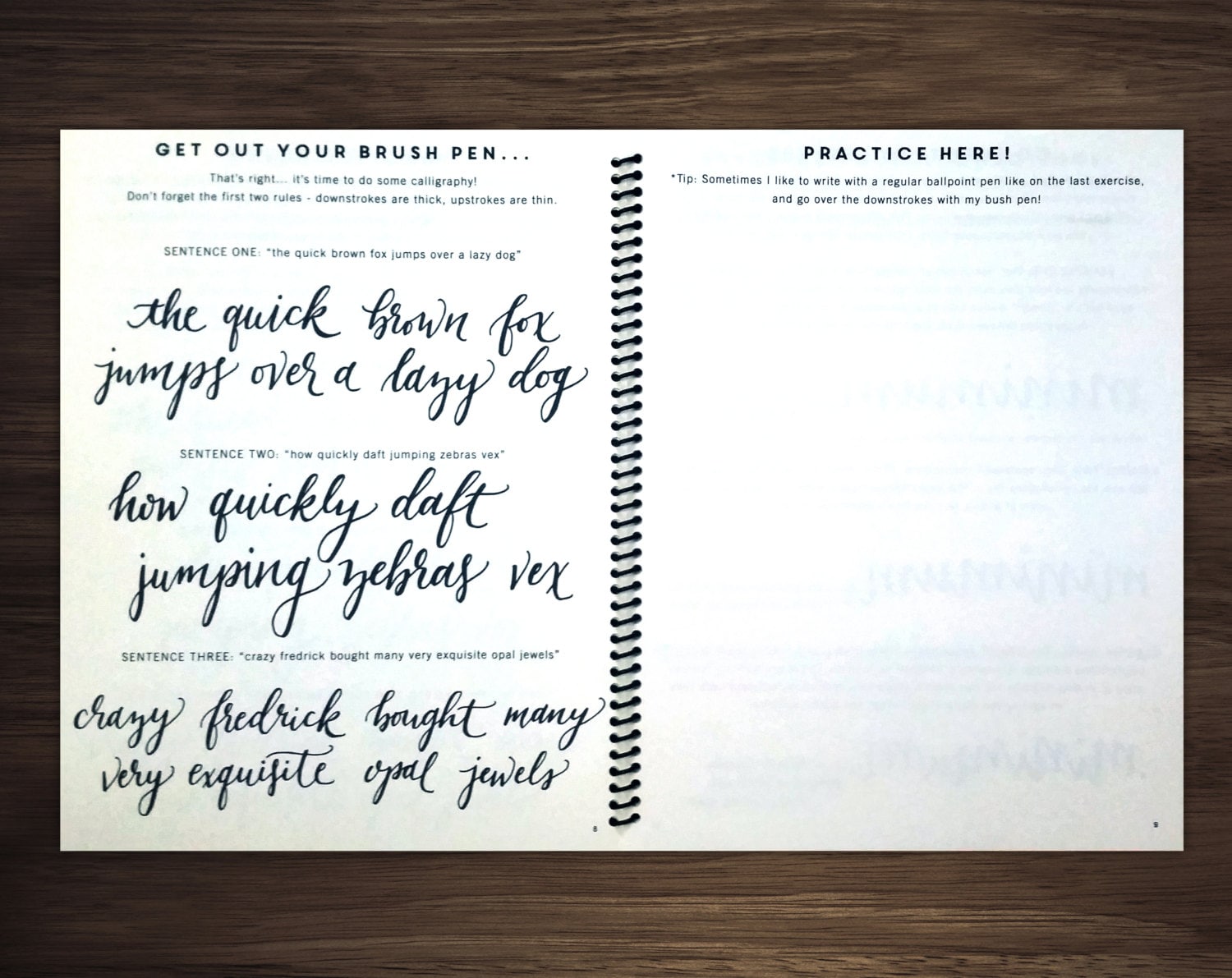 Calligraphy Starter Kit Printable Wisdom learn by PrintableWisdom