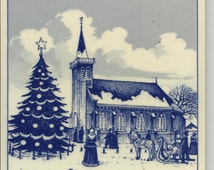 Popular items for blue delft tiles on Etsy