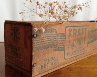 Popular items for kraft cheese box on Etsy