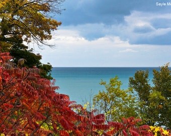 Lake Michigan Rainbow Fine Art Photograph Gallery by SayleMoser