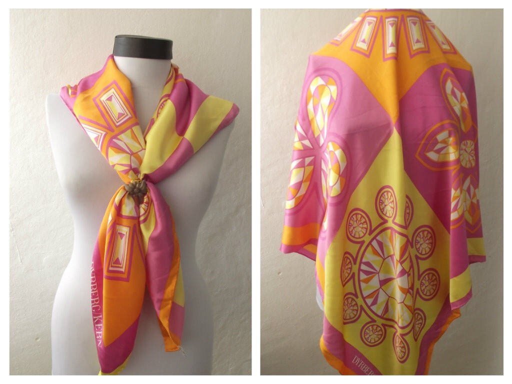 Vintage Silk Scarf / Danish Design – Haute Juice