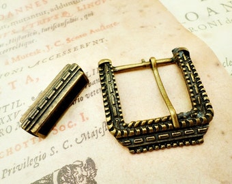 Vintage old Brass Ornate Buckle very collectible piece