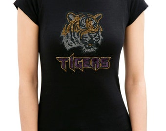 Tiger rhinestone | Etsy