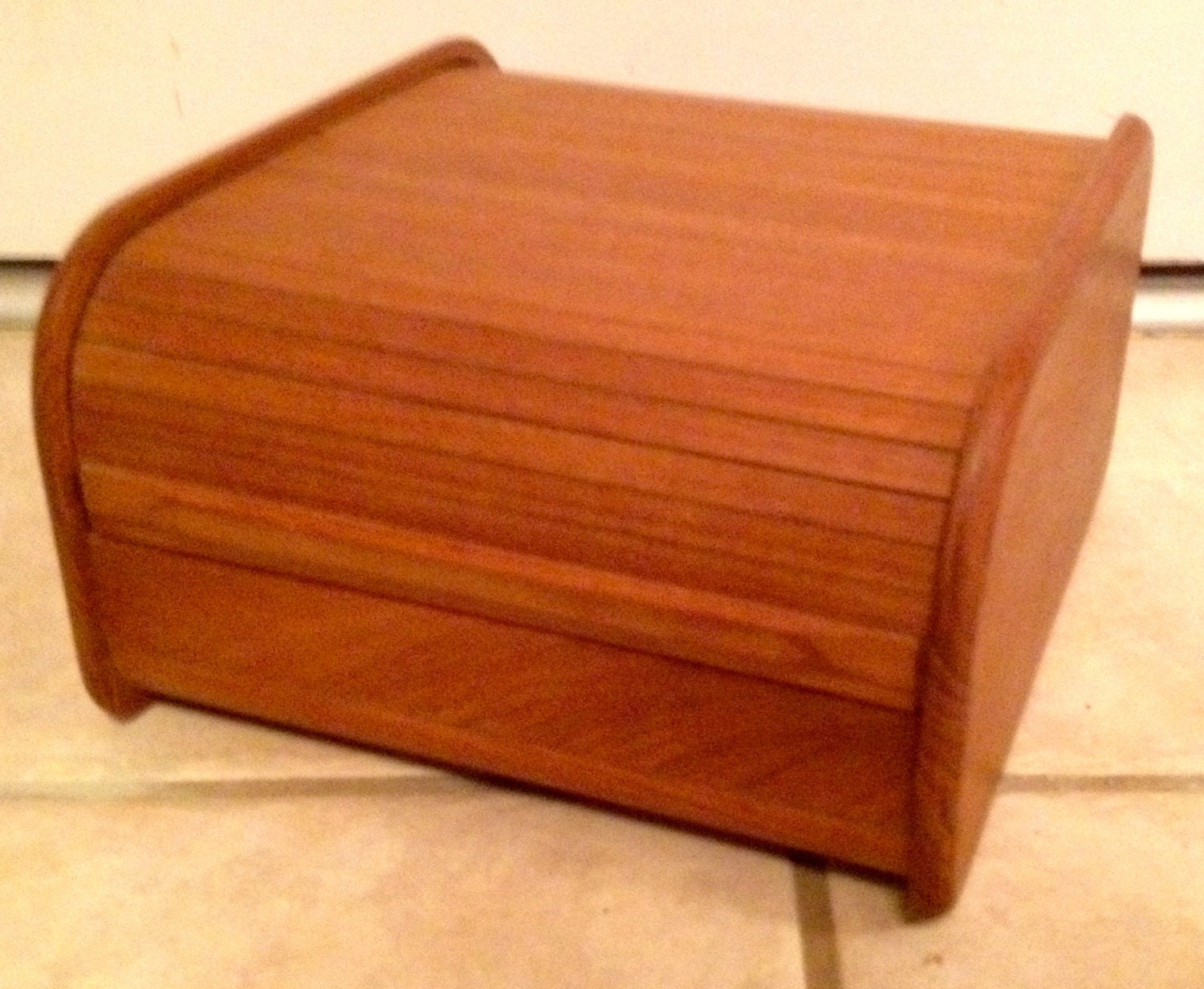 Mid Century Modern Kalmar Designs Teak Tambour Box – Haute Juice