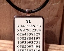 Unique math jewelry related items | Etsy