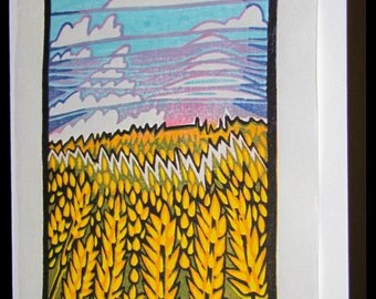 Woodblock prints | Etsy