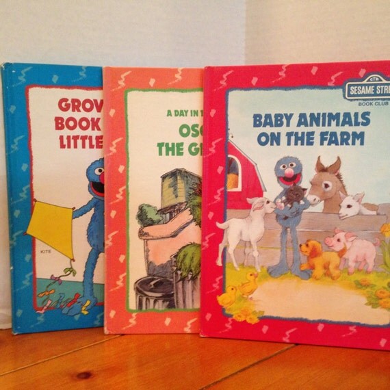 Sesame Street Set of 3 Books Baby Animals on the by CellarDeals