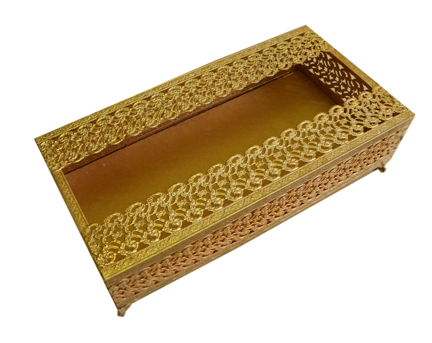Vintage Filigree Tissue Box – Haute Juice