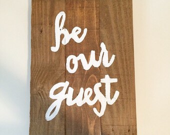 Guest room sign | Etsy