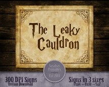 Popular items for leaky cauldron on Etsy