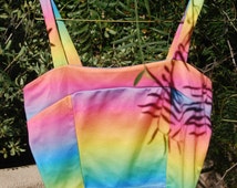 Popular items for rainbow crop top on Etsy