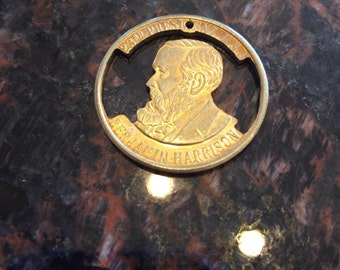 Benjamin harrison | Etsy