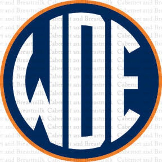 Auburn War Damn Eagle WDE Window Decal