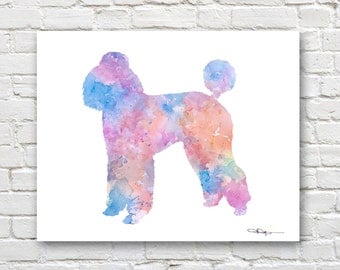Abstract poodle | Etsy
