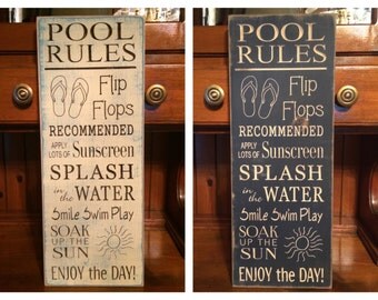 Custom pool rules | Etsy