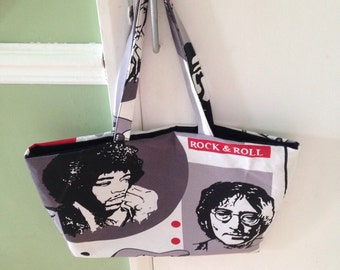 Unique rock and roll fabric related items | Etsy