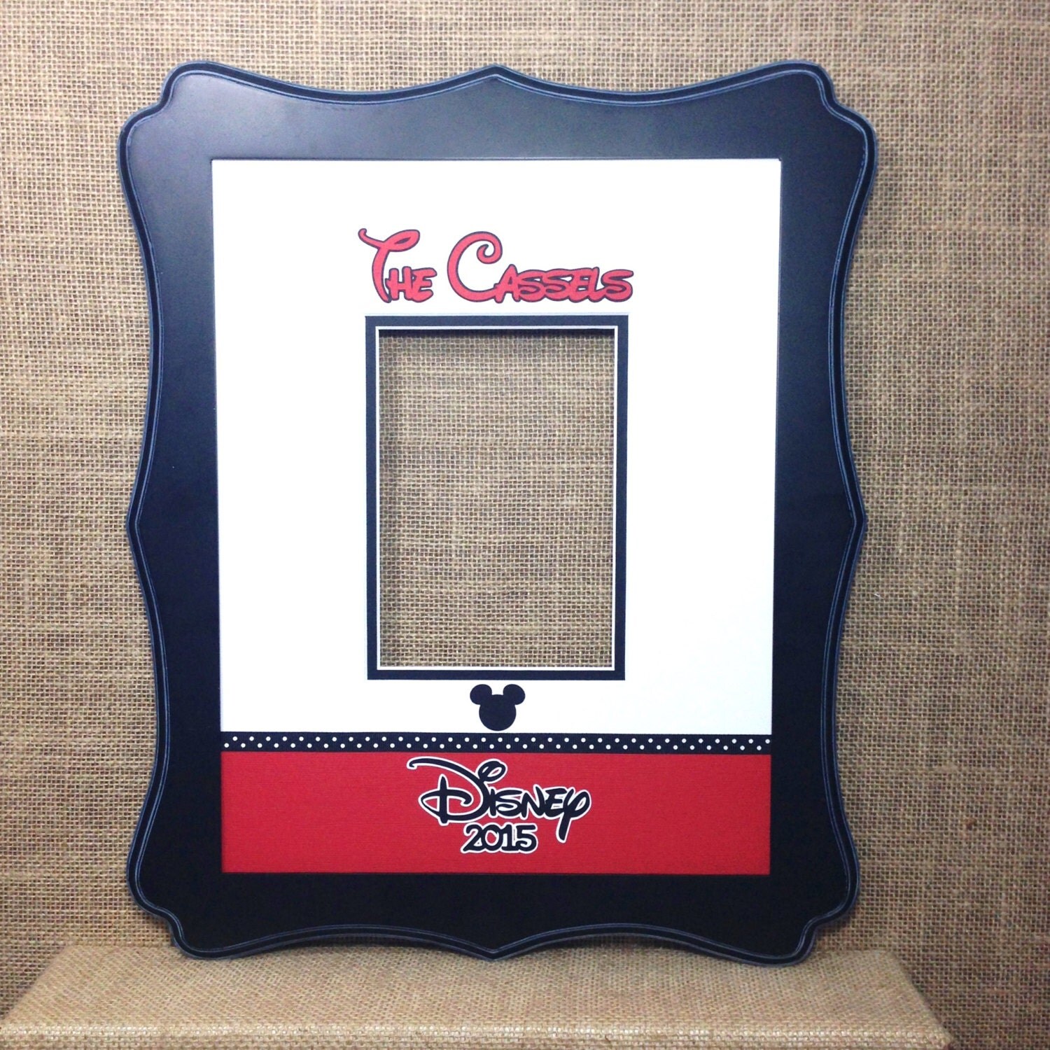 DISNEY Inspired AUTOGRAPH Photo Mat / Matte Double by PrizeKeepers