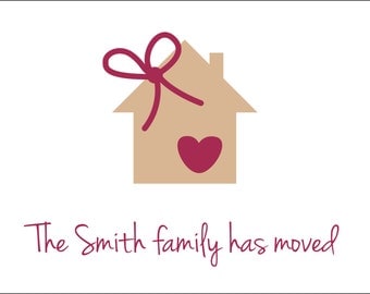 Just moved cards | Etsy