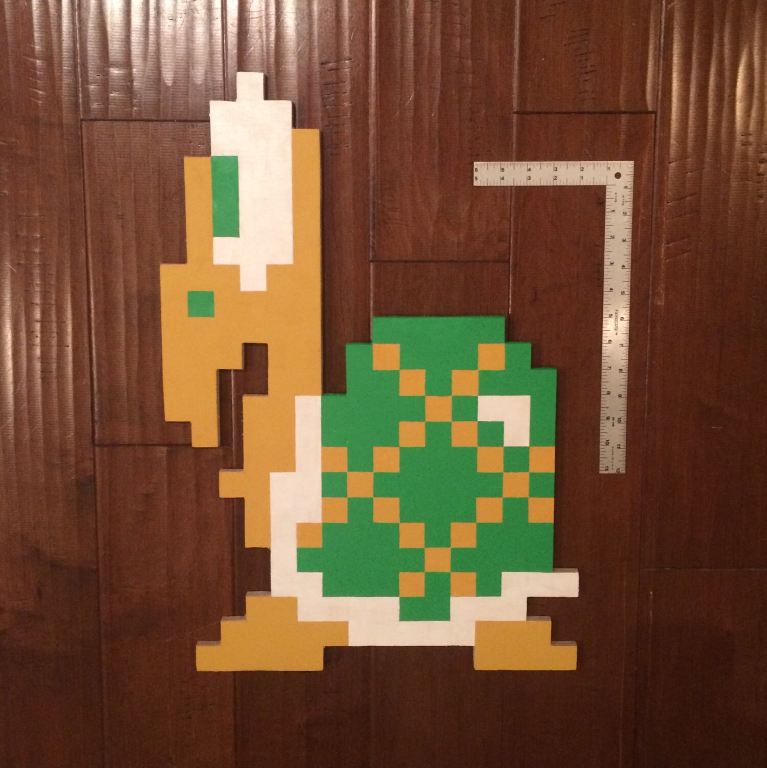 Super Mario Bros. 8Bit 3-D 16x23 KOOPA TROOPA by 8BITandART