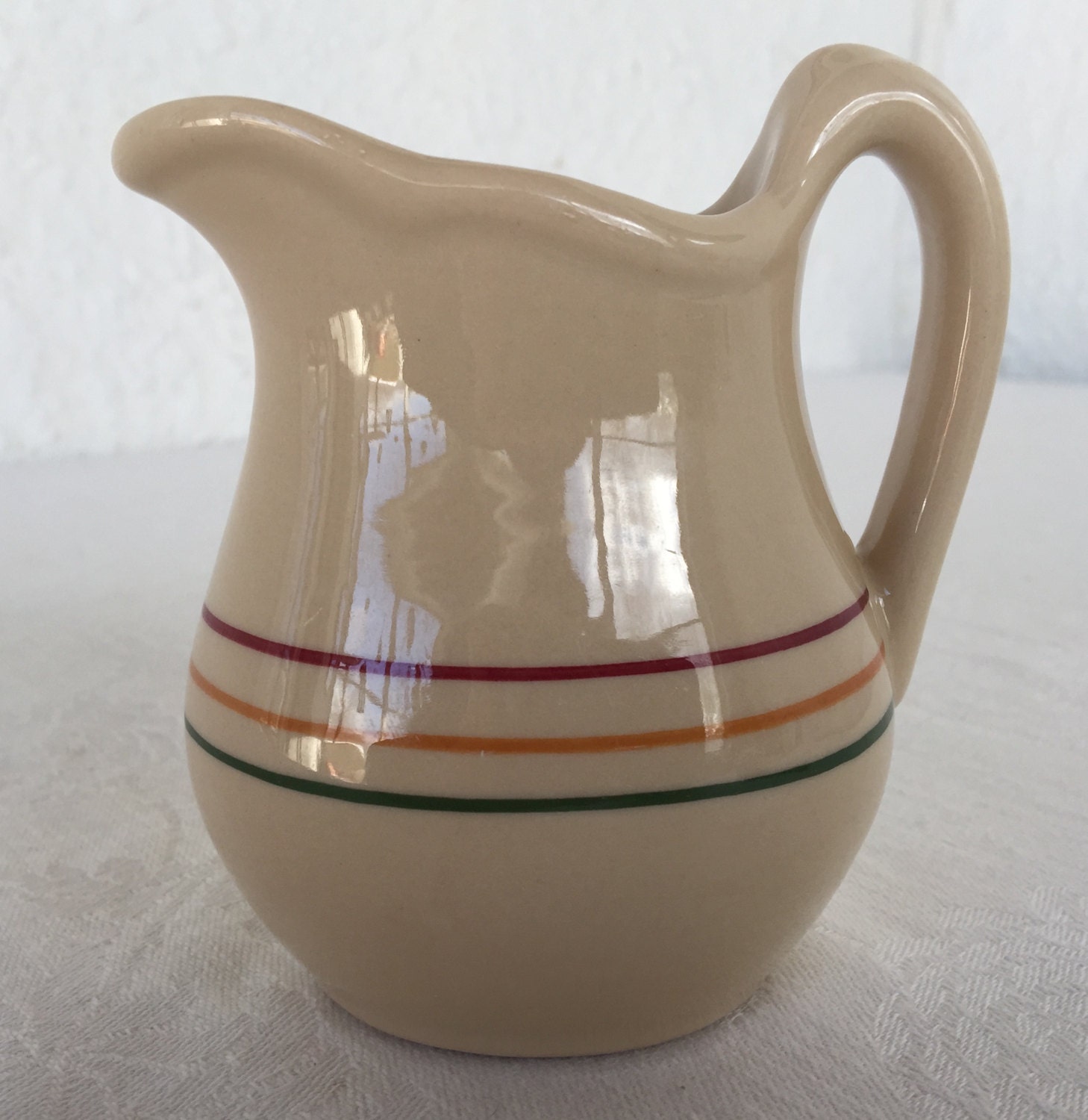 1950s Buffalo China Cafe Rio pattern small cream or syrup