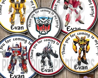 Transformers tags | Etsy