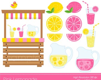 Unique lemonade clipart related items | Etsy