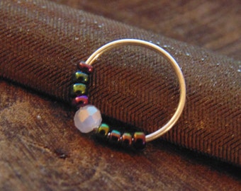 Tiny nose ring | Etsy