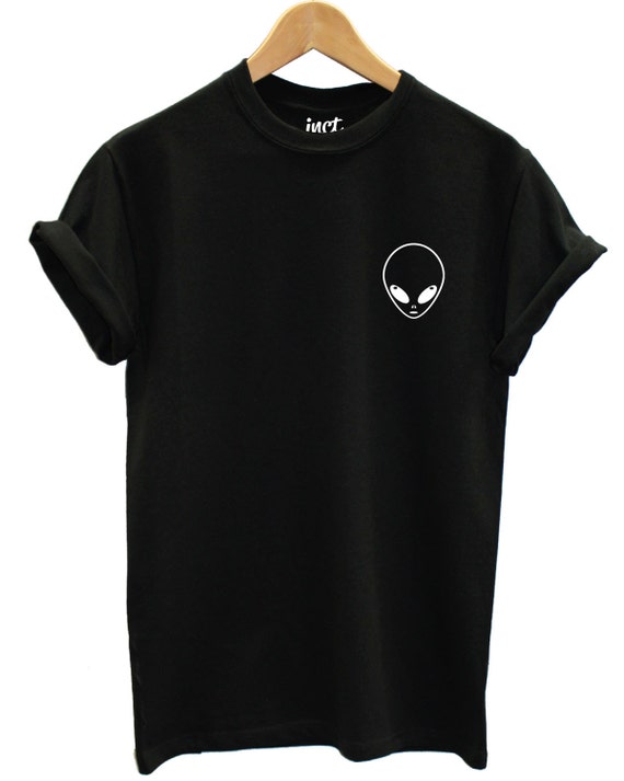 Alien Logo T Shirt Alien Pocket Logo Shirt Alien Logo T
