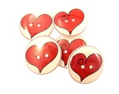 Handmade Decorative Novelty Craft Buttons for by buttonsbyrobin