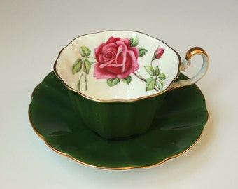 Rose inside cup | Etsy